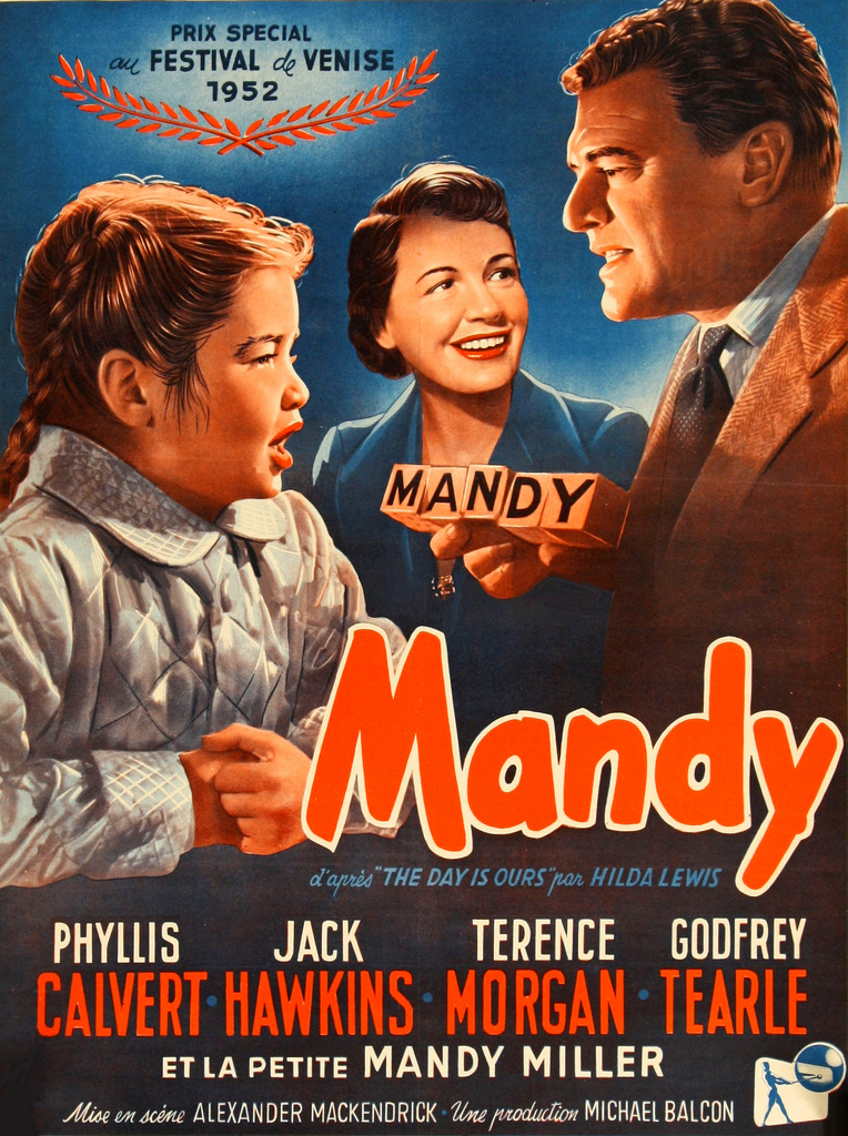 CINÉCLAP – AFFICHE – MANDY (1952) – Ville de Clermont (Oise) – Site ...