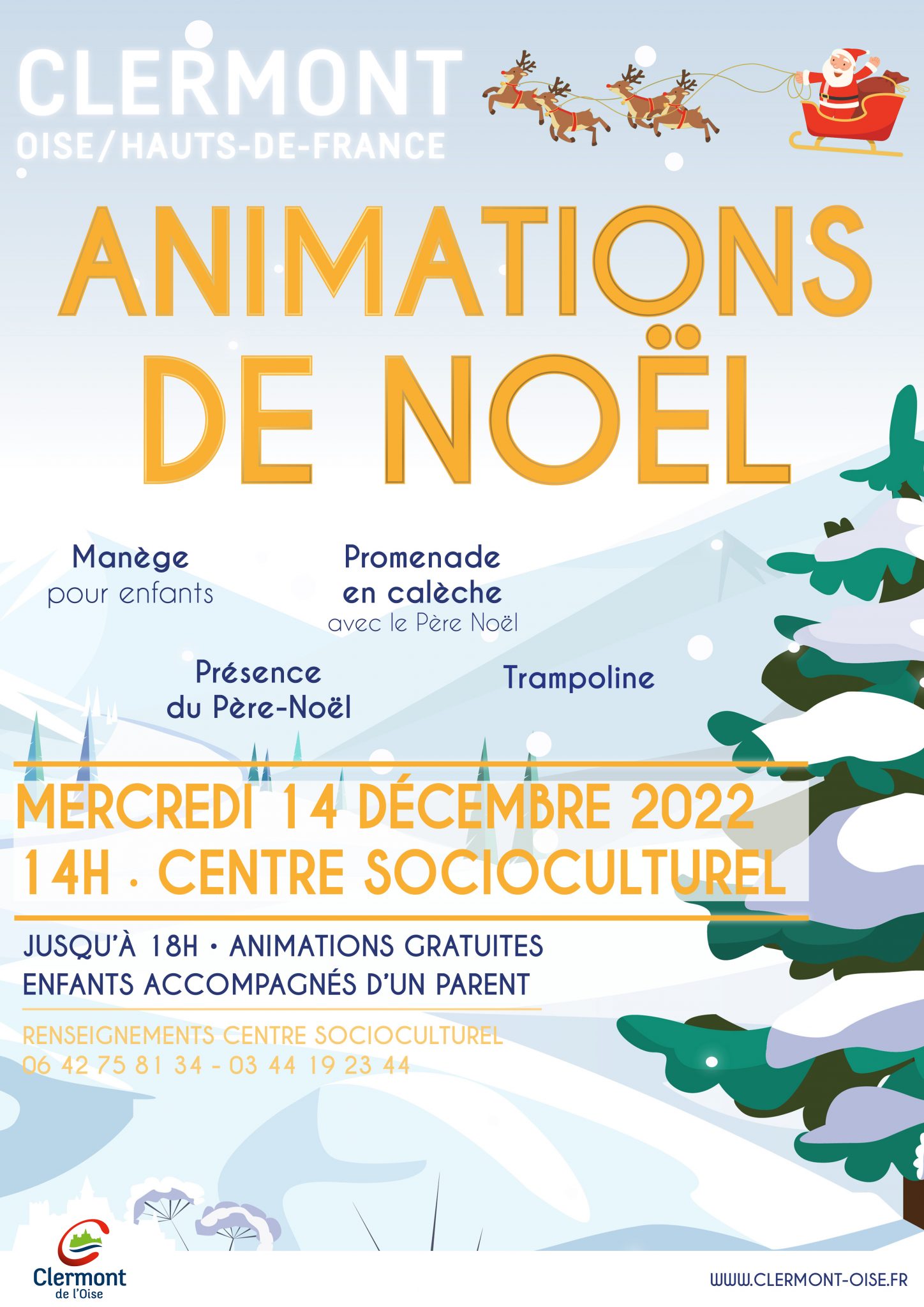 ANIMATIONS-DE-NOEL-CSC – Ville de Clermont (Oise) – Site Officiel