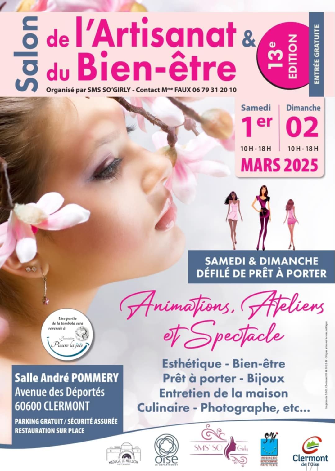 SMS-SO-GIRLY-SALON-MARS 2025 – Ville de Clermont (Oise) – Site Officiel